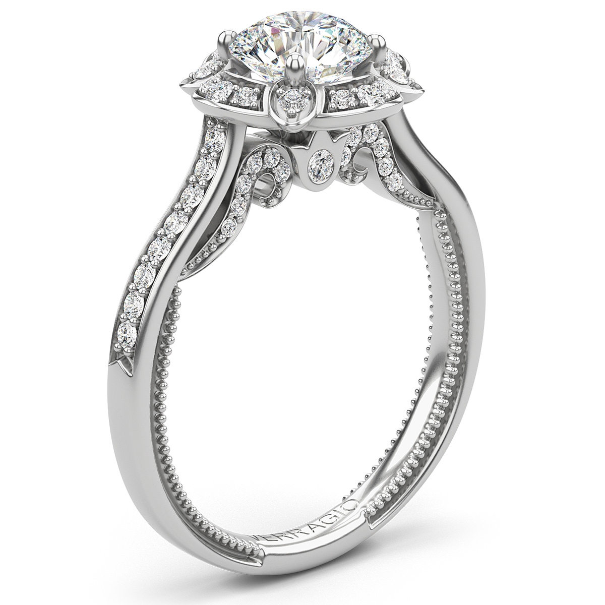 Verragio Insignia-7094R 18 Karat Engagement Ring | TQ Diamonds