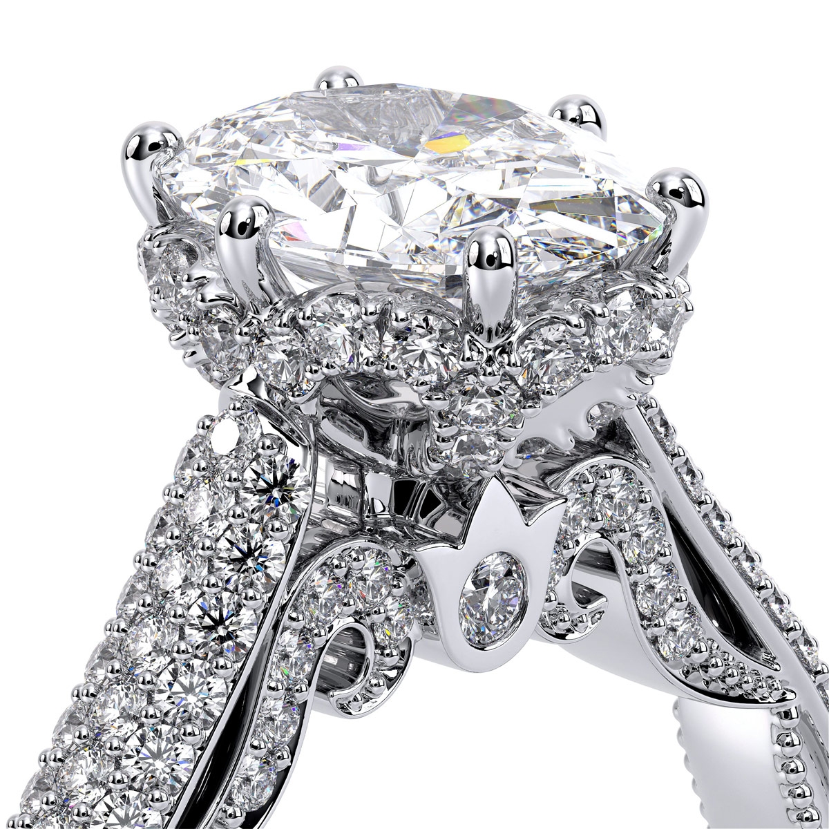 Verragio Insignia-7104OV 14 Karat Engagement Ring | TQ Diamonds