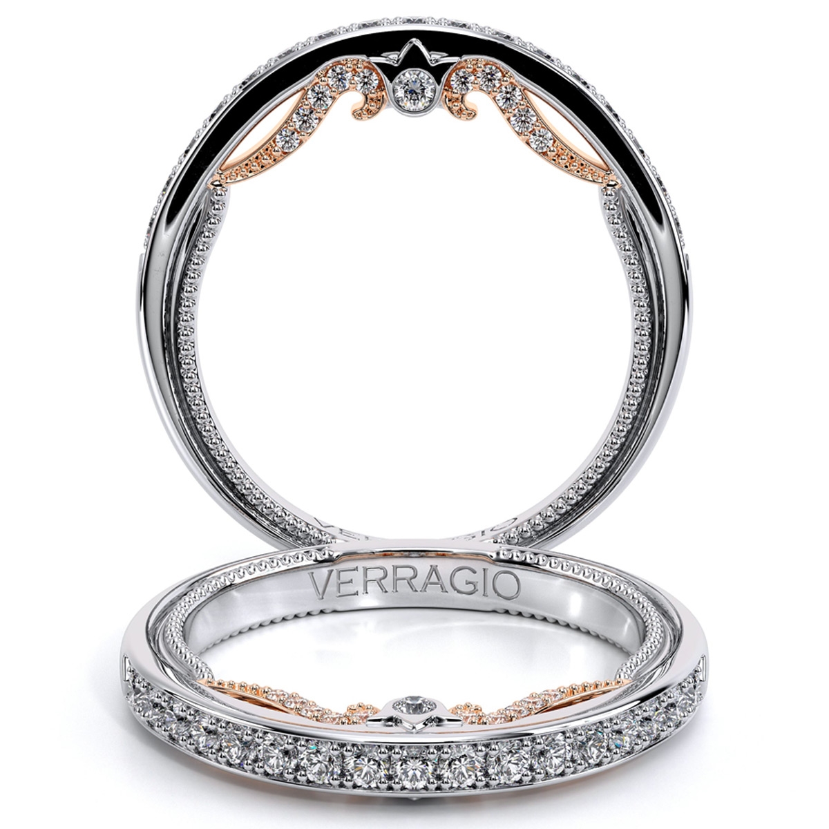 Verragio Insignia-7107W 18 Karat Wedding Ring / Band | TQ Diamonds