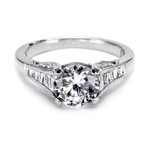 Tacori Platinum Simply Tacori Solitaire Engagement Ring 2577RD75 | TQ ...