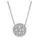 Gabriel Fashion 14 Karat Bombay Necklace NK3899W44JJ | TQ Diamonds