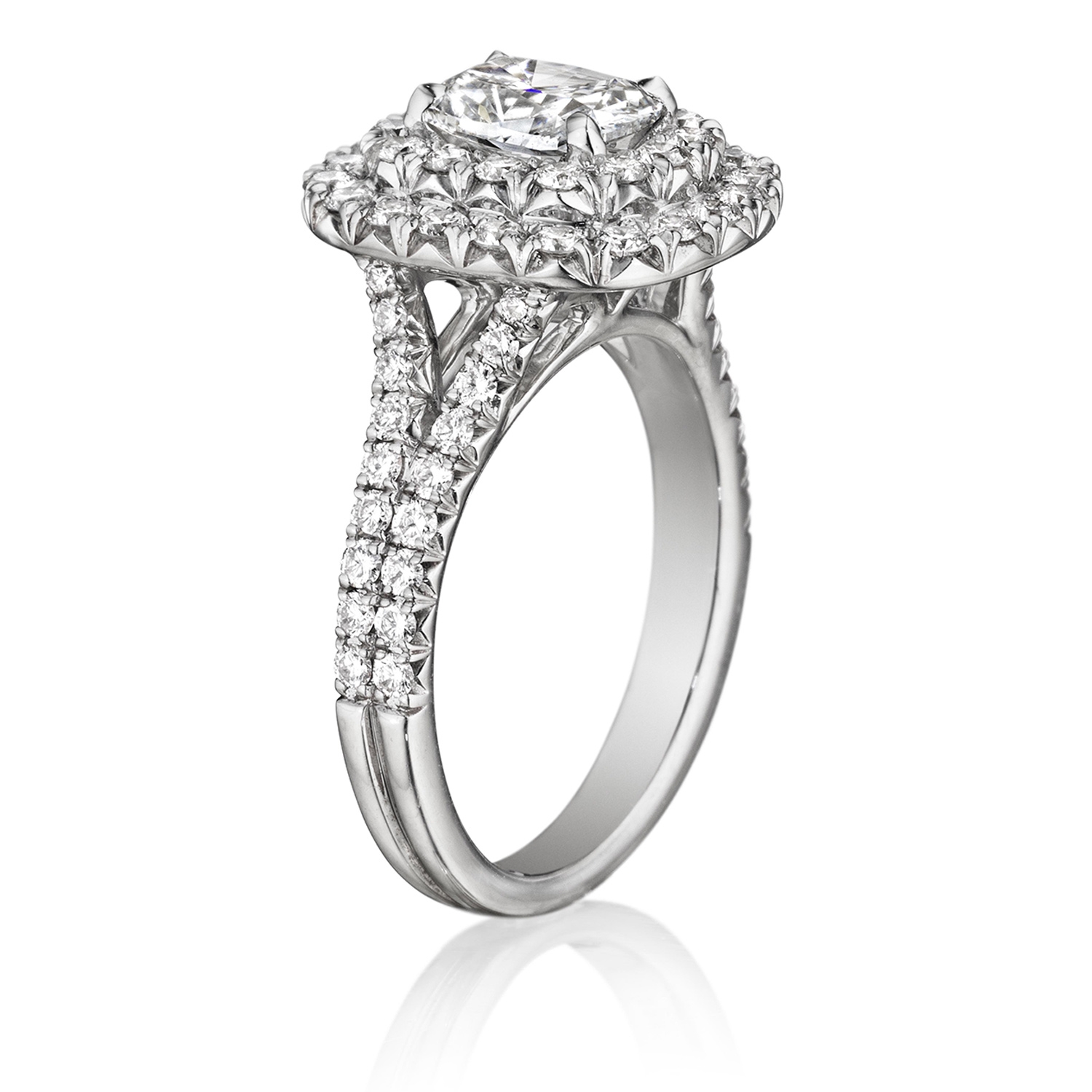 Henri Daussi Engagement Ring