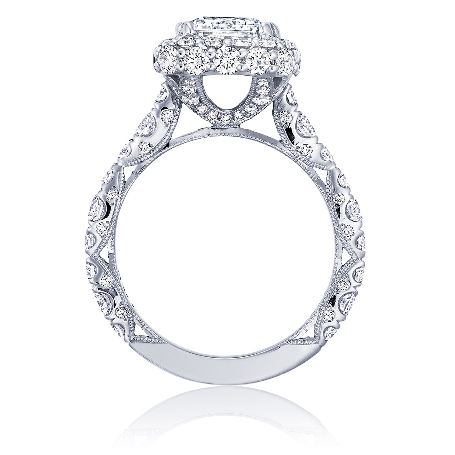 Tacori HT2653EC95X75 18 Karat RoyalT Engagement Ring | TQ Diamonds