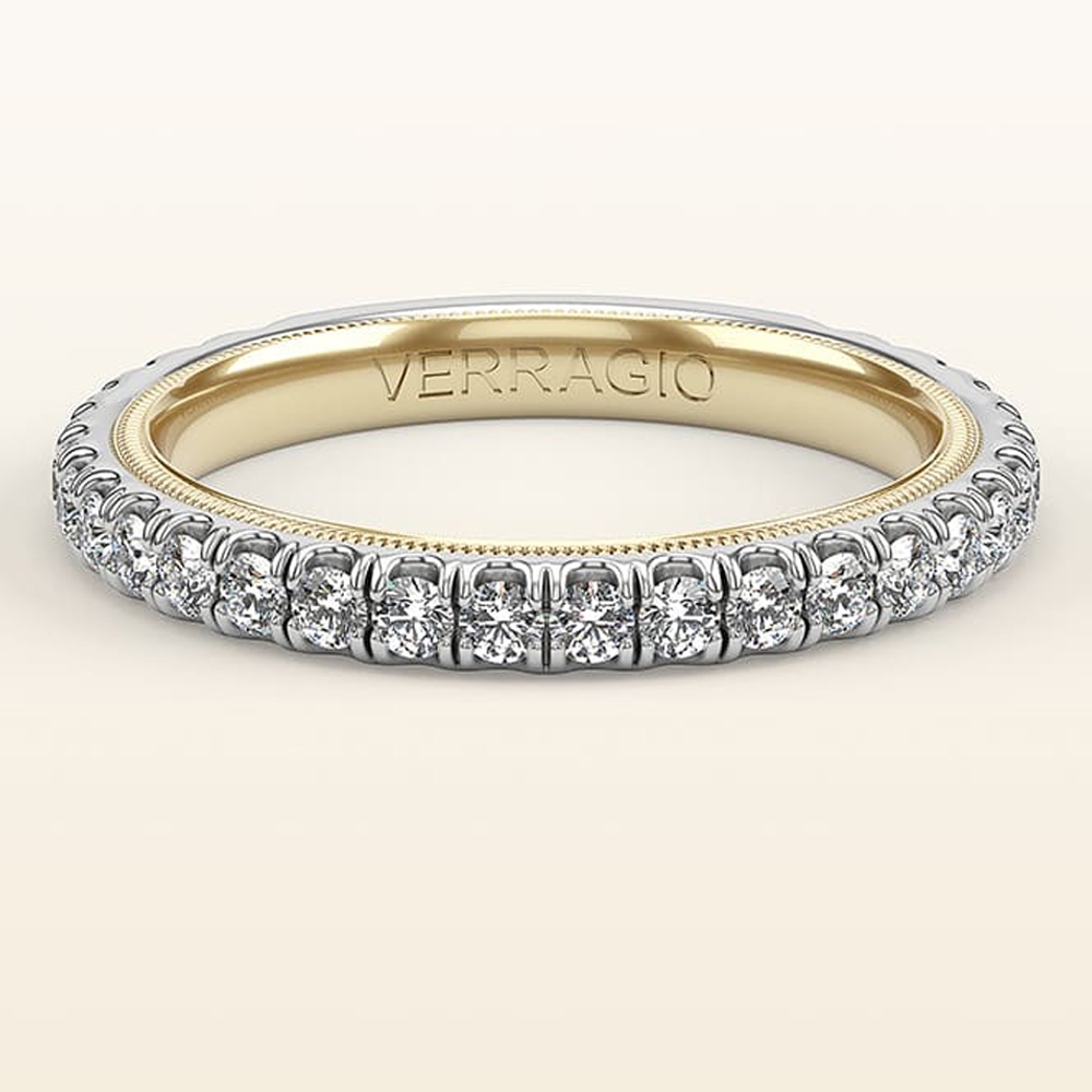 Verragio Tradition TR180W-2WY 14 Karat Wedding Ring / Band | TQ Diamonds